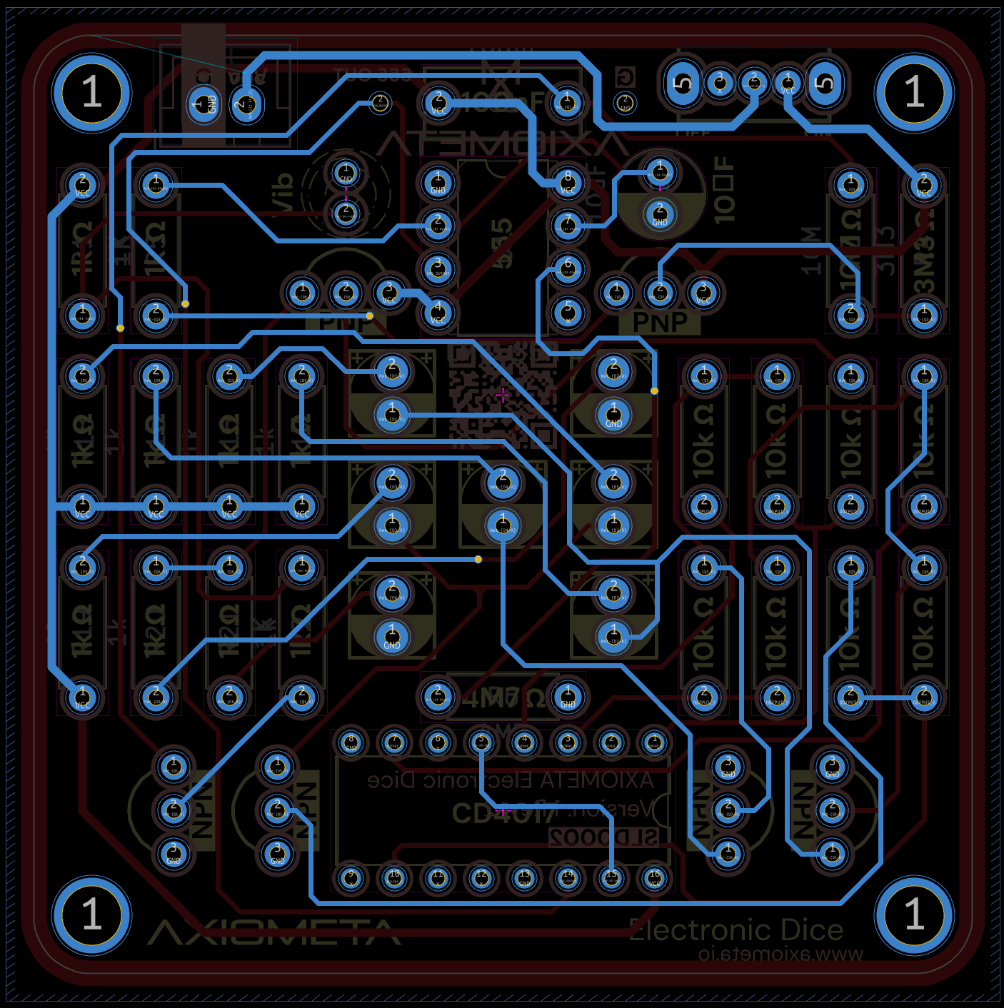 Electronic Dice - Soldering Kit – Axiometa